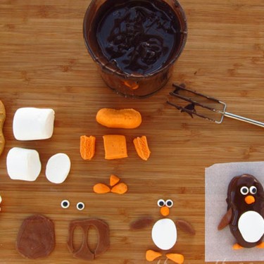 Dark Chocolate Nutter Butter Penguins Recipe | SideChef