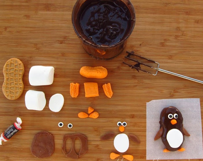 Dark Chocolate Nutter Butter Penguins Recipe | SideChef