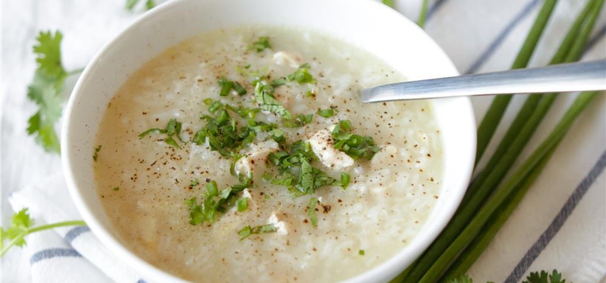 Mum's Chicken Ginger Congee Recipe | SideChef