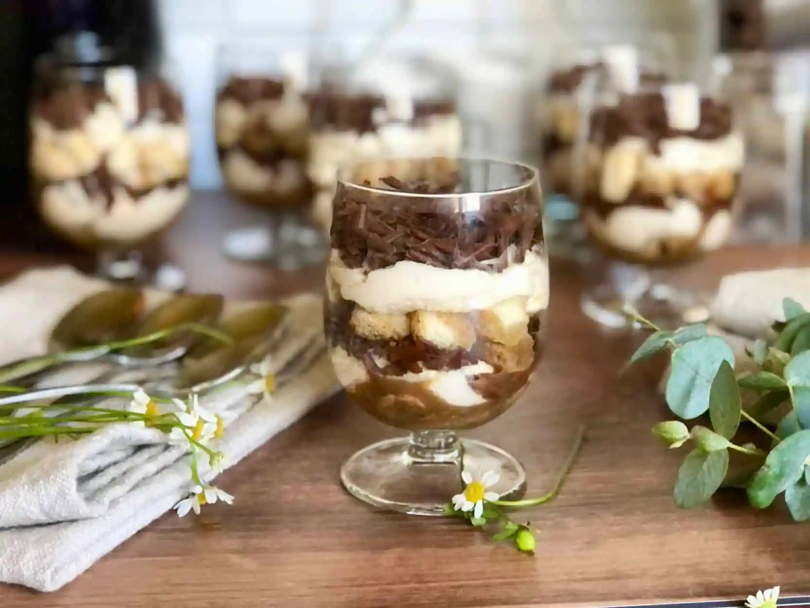 Quick & Easy Tiramisu Cups Recipe | SideChef