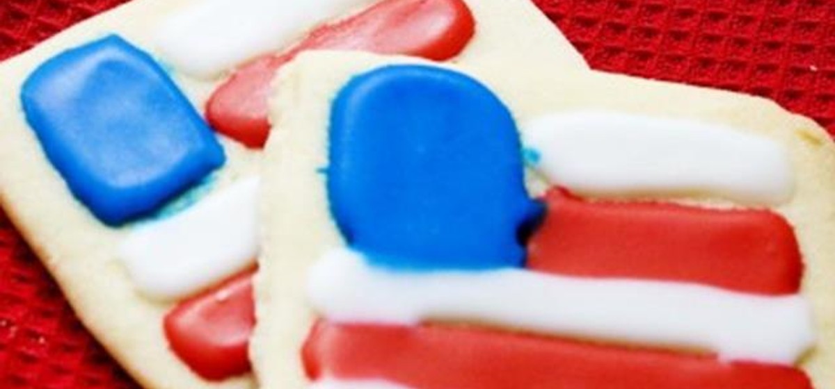 4th of July Flag Cookies Recipe | SideChef