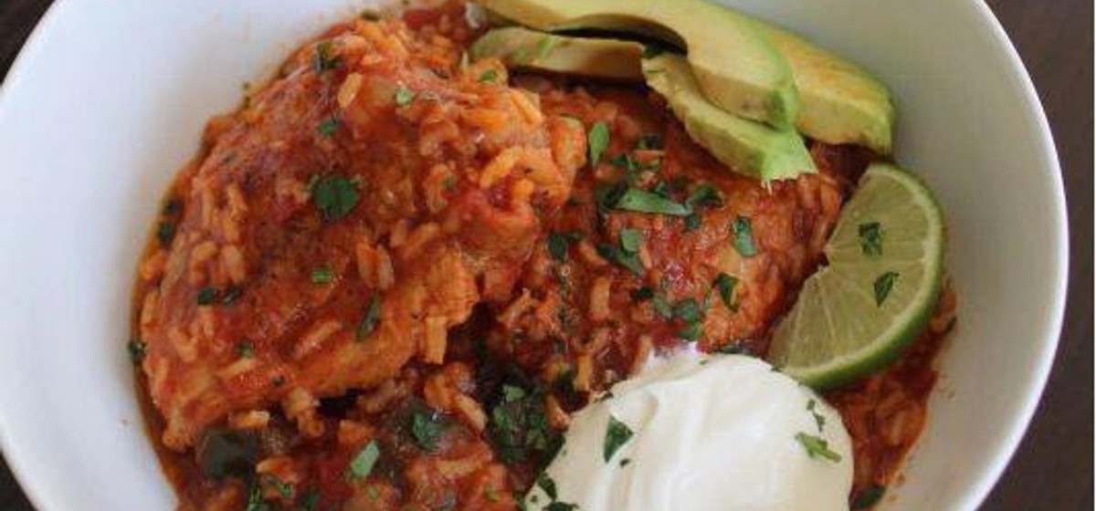 Chipotle Braised Chicken and Rice Recipe | SideChef