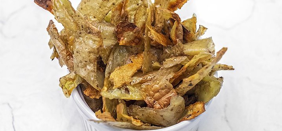 Potato Peel Chips Recipe | SideChef