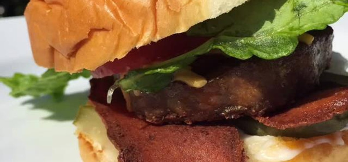 Vegan Bacon Cheeseburger Recipe | SideChef