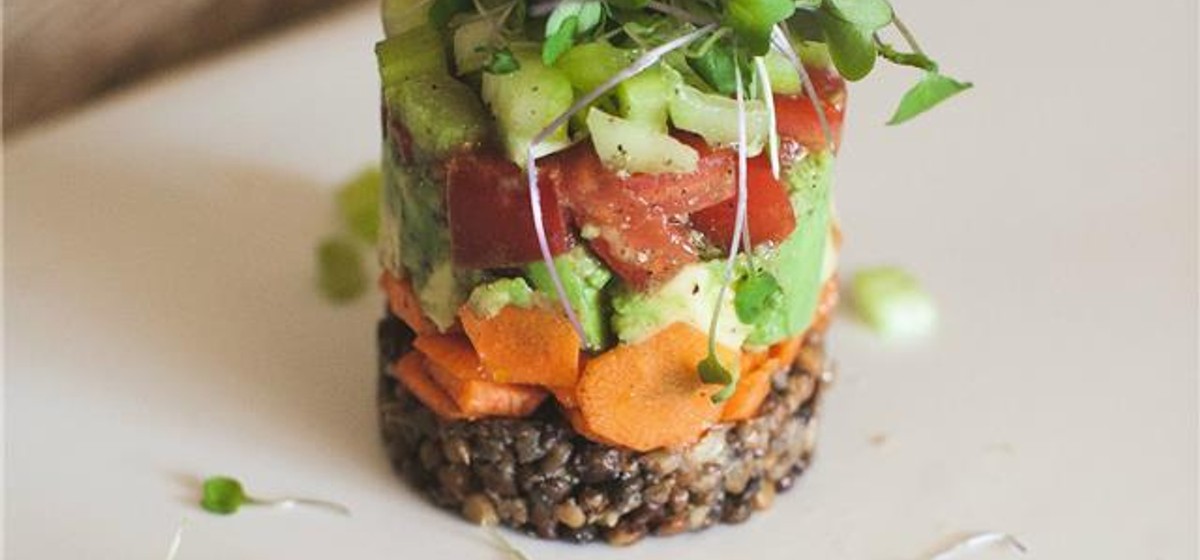 Early Spring Stacked Salad Recipe | SideChef