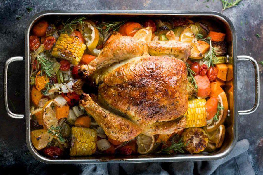 Roasted Lemon and Herb Chicken Recipe | SideChef