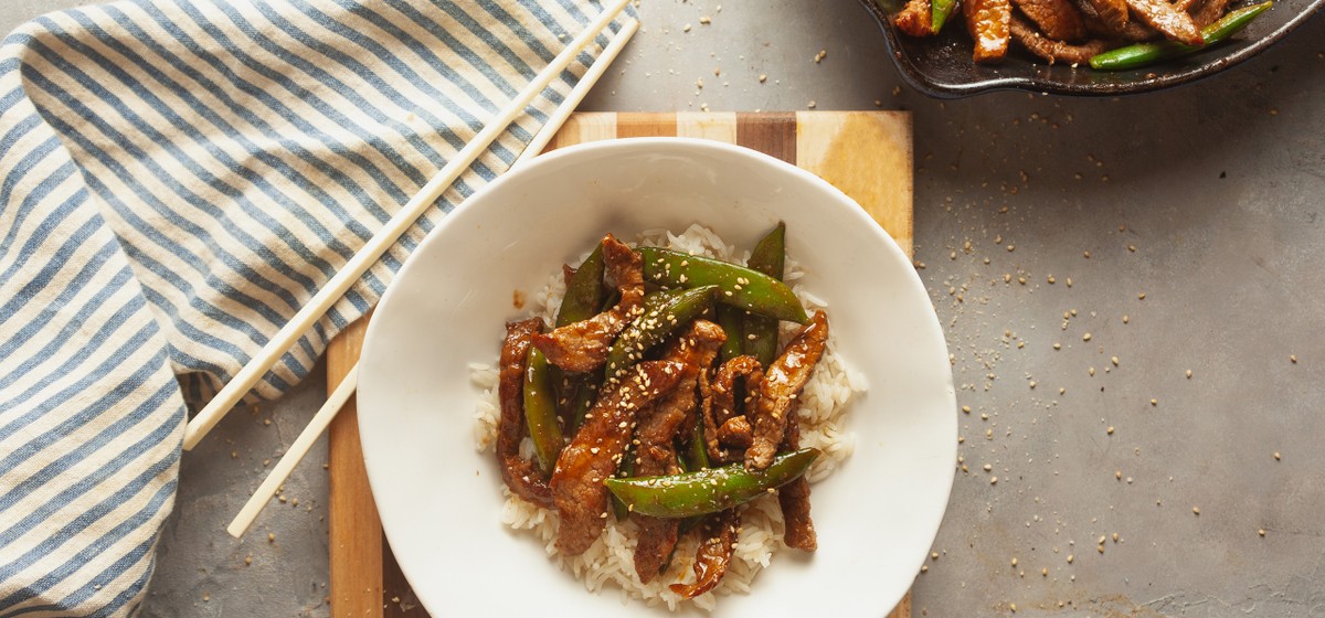 Sesame Ginger Beef Stir Fry Recipe | SideChef