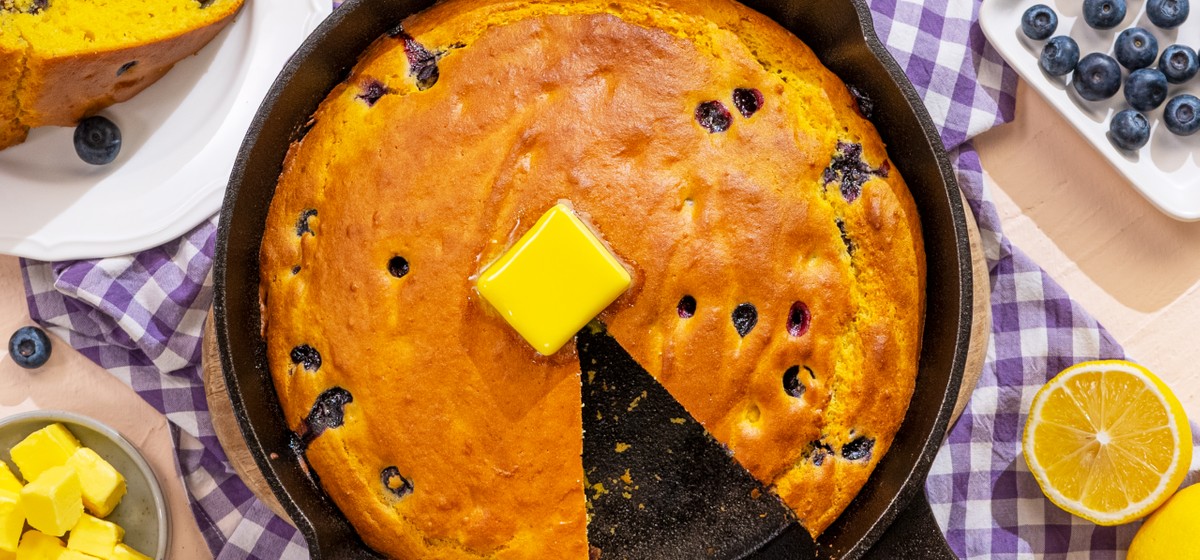 Blueberry Cornbread Recipe | SideChef