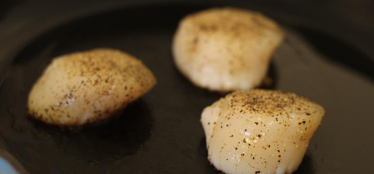 Seared Scallops & Citrus Beet Risotto Recipe | SideChef