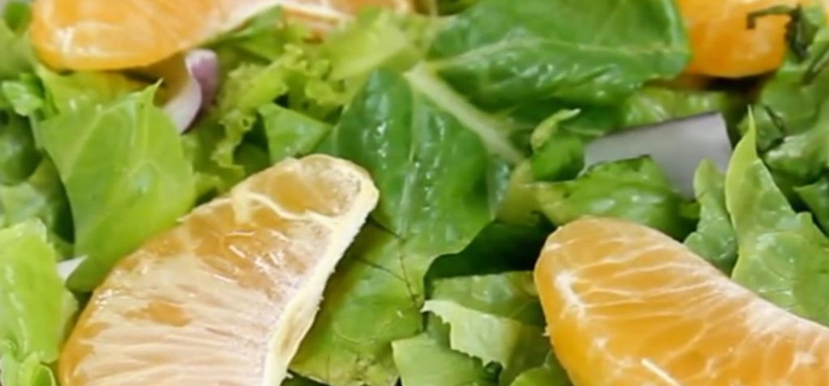 Orange Basil Salad with Honey Balsamic Vinaigrette Recipe | SideChef