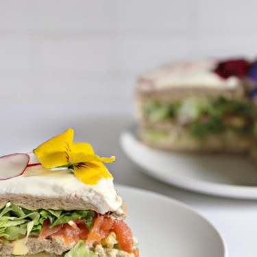 Salad Cake Recipe | SideChef