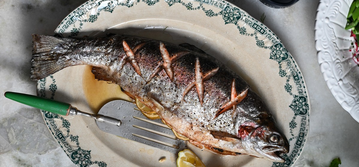 Roasted Trout with Potatoes Recipe | SideChef