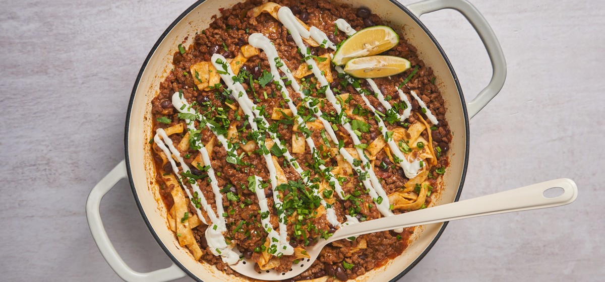 Beefy Naked Burrito Skillet Recipe | SideChef