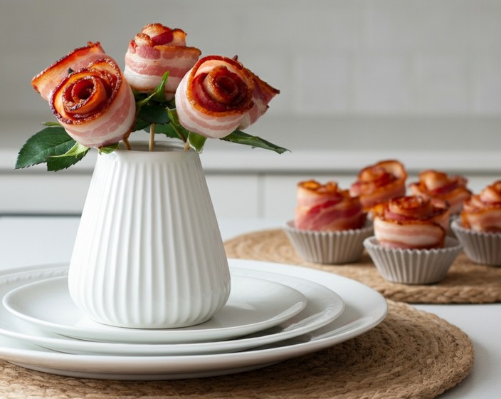Bacon Roses Recipe | SideChef