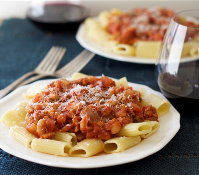 Chorizo and White Bean Ragu Recipe | SideChef