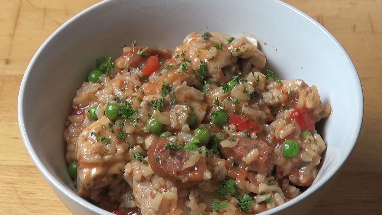Easy Chicken and Chorizo Risotto Recipe | SideChef