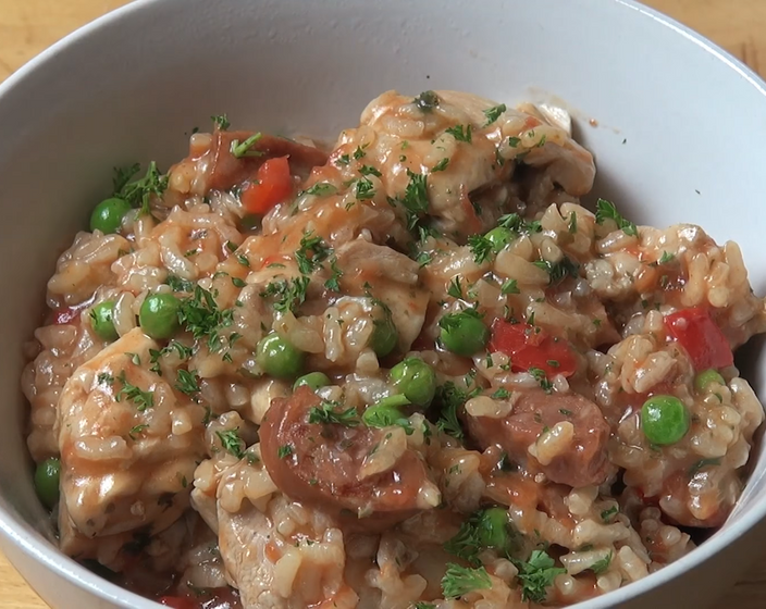 Easy Chicken and Chorizo Risotto Recipe | SideChef