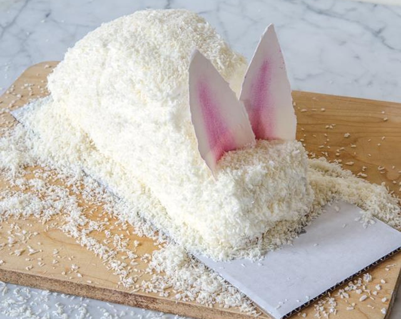 Bunny Cake with Coconut Frosting - SideChef