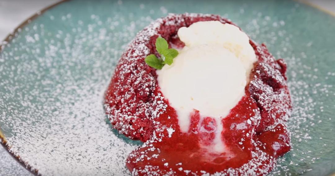 Red Velvet Lava Cake Recipe | SideChef