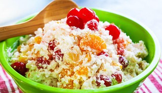Tropical Fruit and Rice Salad Recipe | SideChef