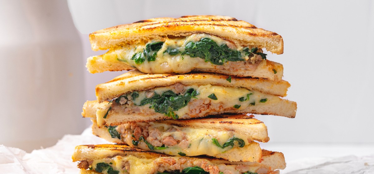 Breakfast Sausage Grilled Cheese Recipe | SideChef