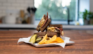 Irish Corned Beef Grilled Cheese Recipe | SideChef