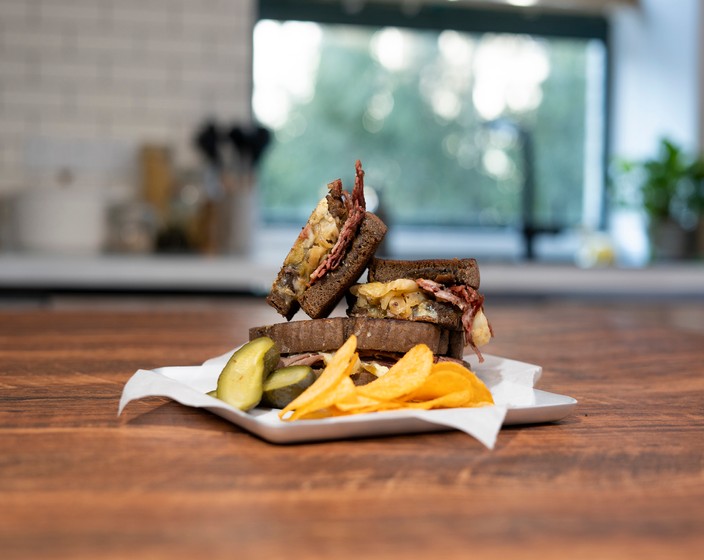 Irish Corned Beef Grilled Cheese Recipe | SideChef