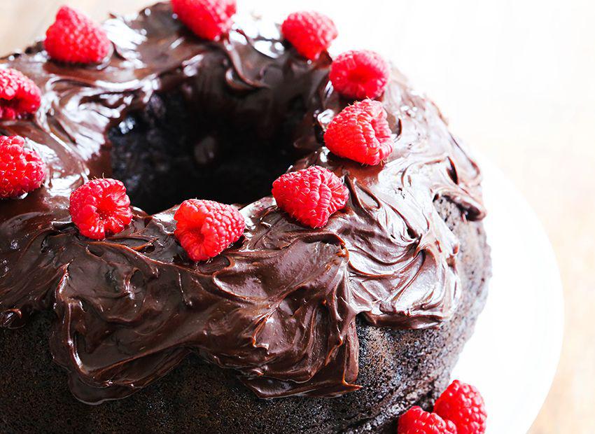 Chocolate Raspberry Bundt Cake Recipe | SideChef