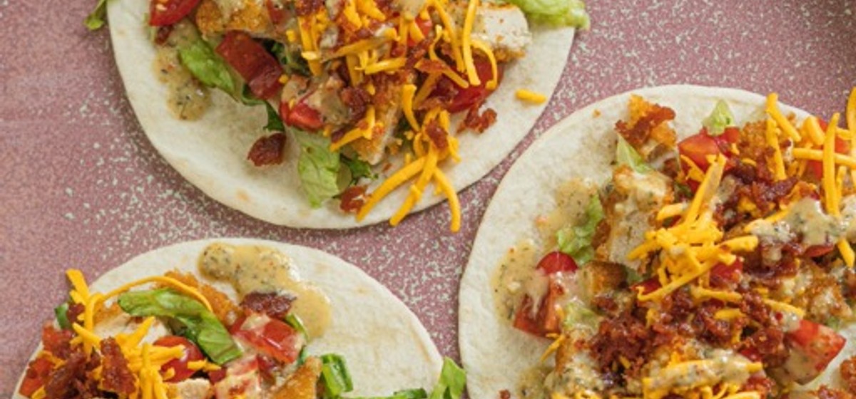 Vegan Chicken Bacon Ranch Tacos Recipe | SideChef