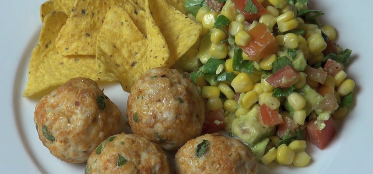 Mexican Meatballs with Salsa Salad Recipe | SideChef
