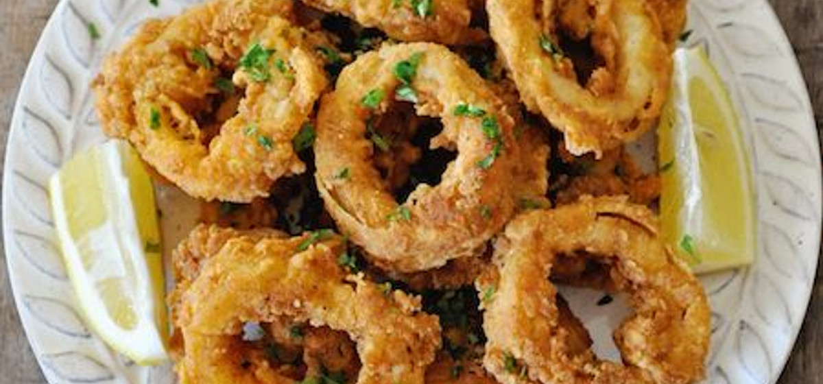 Fried Calamari with Spanish Paprika and Lemon Recipe | SideChef