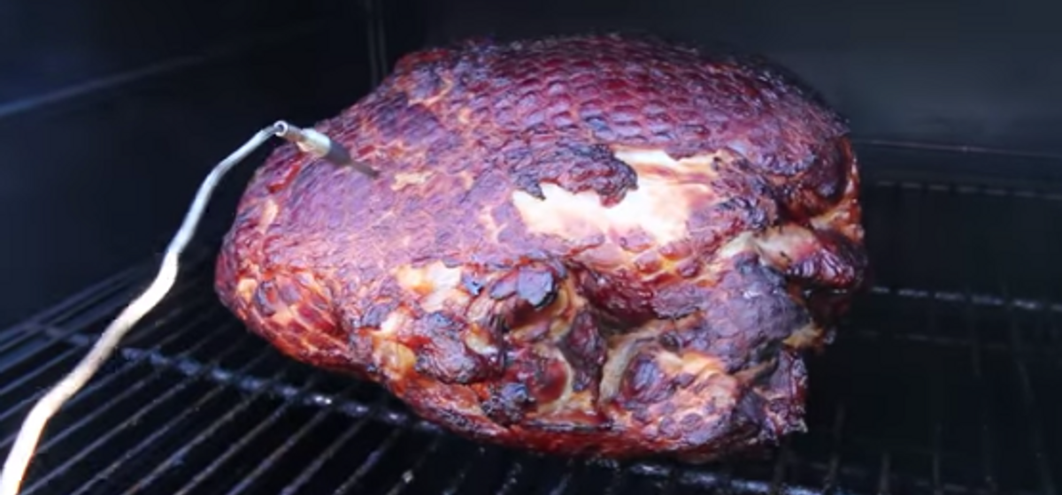 Maple-Glazed Whole Smoked Ham Recipe | SideChef