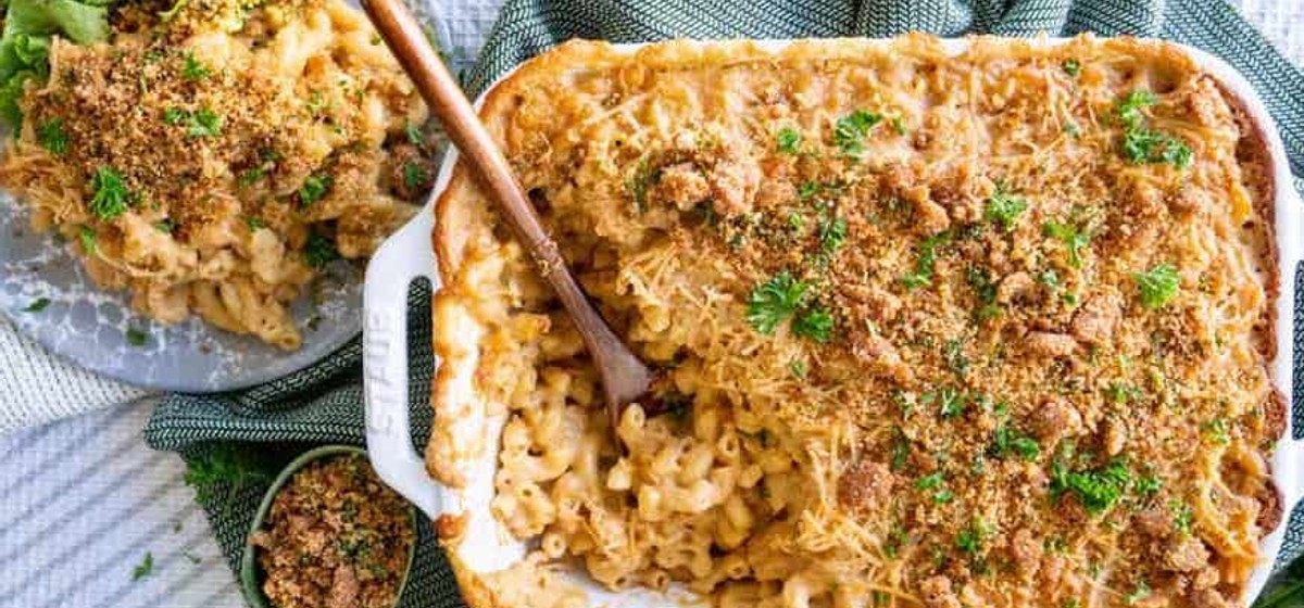 Vegan Jamie Oliver s Mac And Cheese Recipe SideChef vegan-jamie-oliver-s-mac-and-cheese-recipe-sidechef