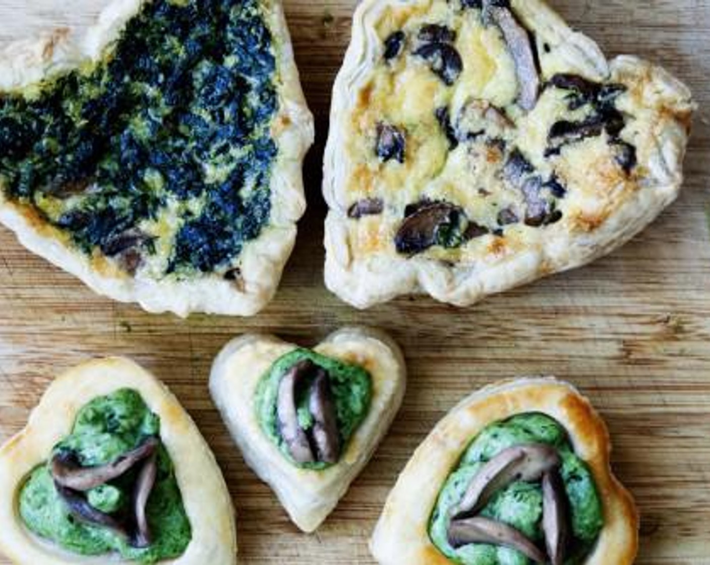 Heart-Shape Quiche and Vol-au-Vent Recipe | SideChef