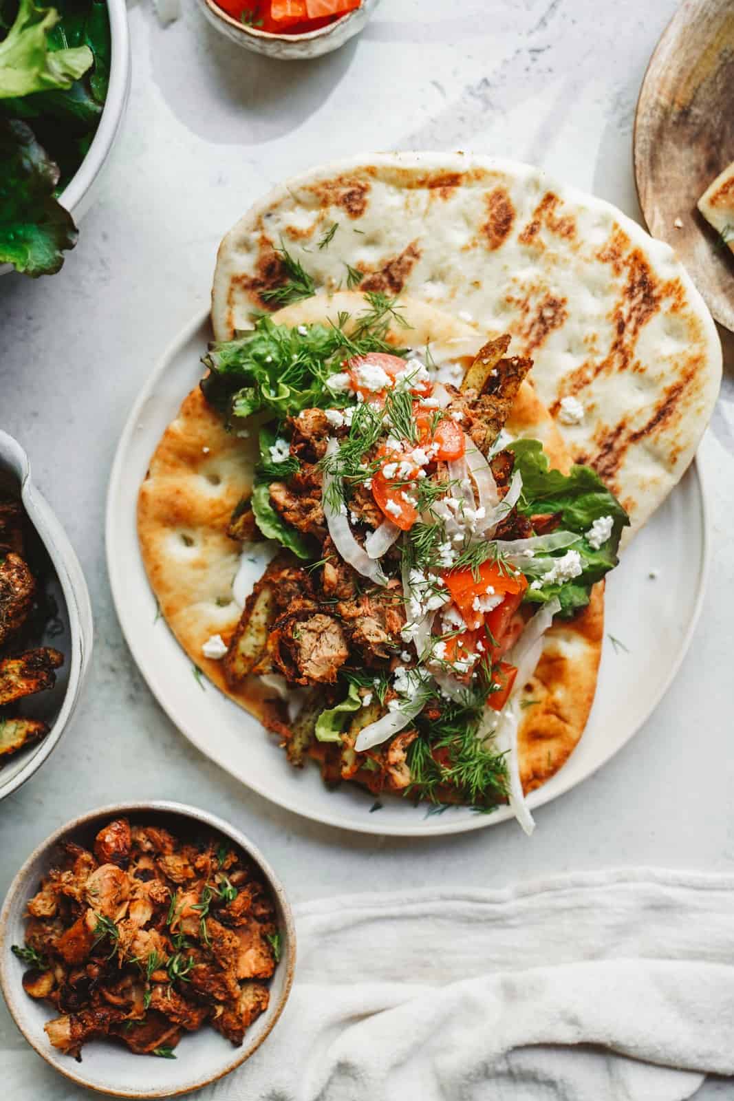 Plant-Based Jackfruit Gyros Recipe | SideChef