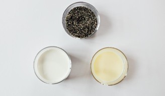 Lilac Gray Sesame Coconut Popsicle Recipe | SideChef