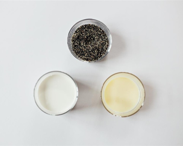 Lilac Gray Sesame Coconut Popsicle Recipe | SideChef