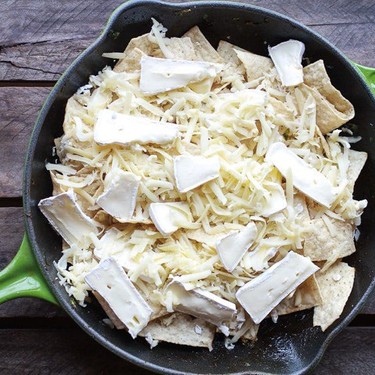 Cranberry, Butternut Squash & Brie Skillet Nachos Recipe | SideChef