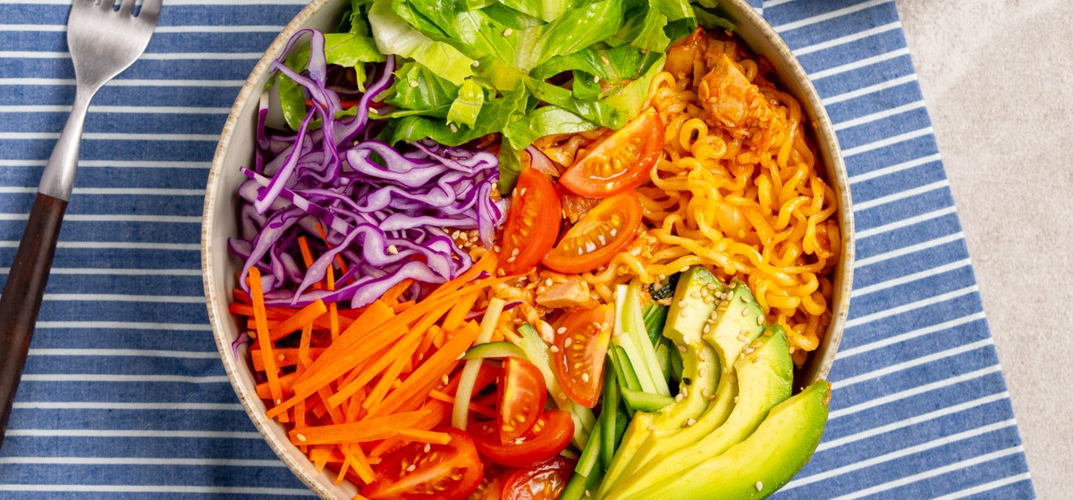 Tuna Ramen Salad Recipe | SideChef