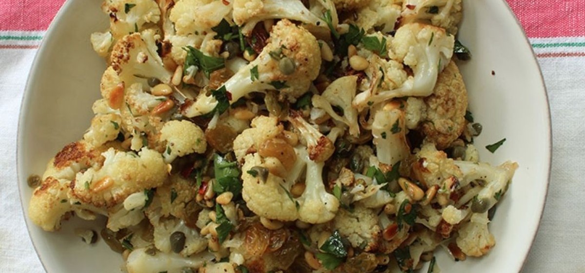 Sicilian Roasted Cauliflower Recipe | SideChef
