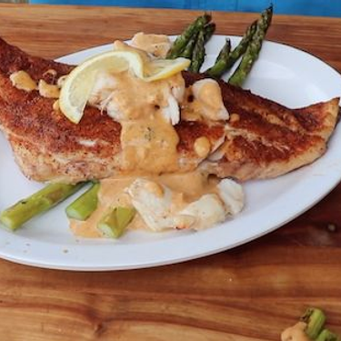 Grilled Red Snapper with Cajun Cream Sauce - SideChef