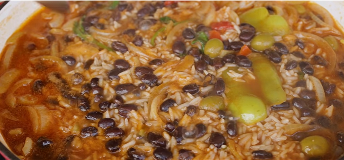 Dominican Rice and Beans - Moro de Habichuela Negras Recipe | SideChef