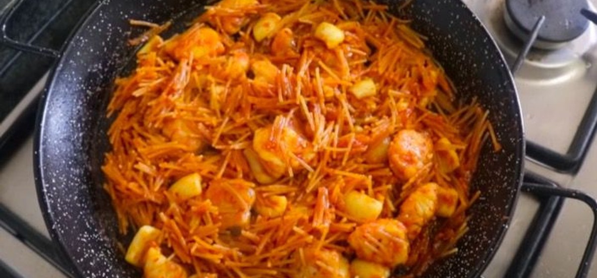 Spanish Seafood Fideua Recipe | SideChef