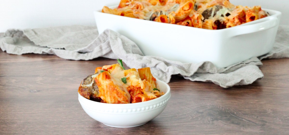 Baked Rigatoni with Meatballs Recipe | SideChef