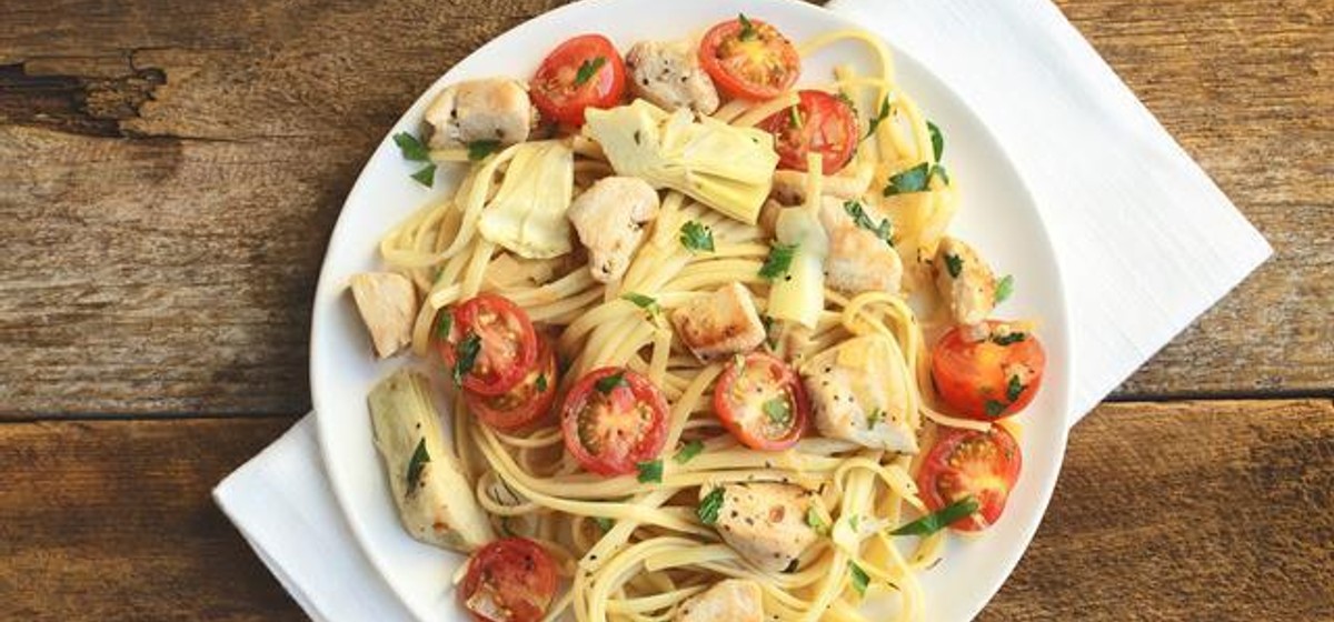 Greek Chicken Pasta Recipe | SideChef
