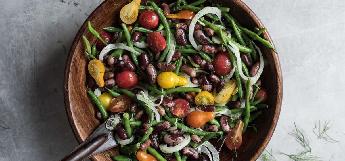 Heirloom Cattle Bean Summer Salad Recipe | SideChef