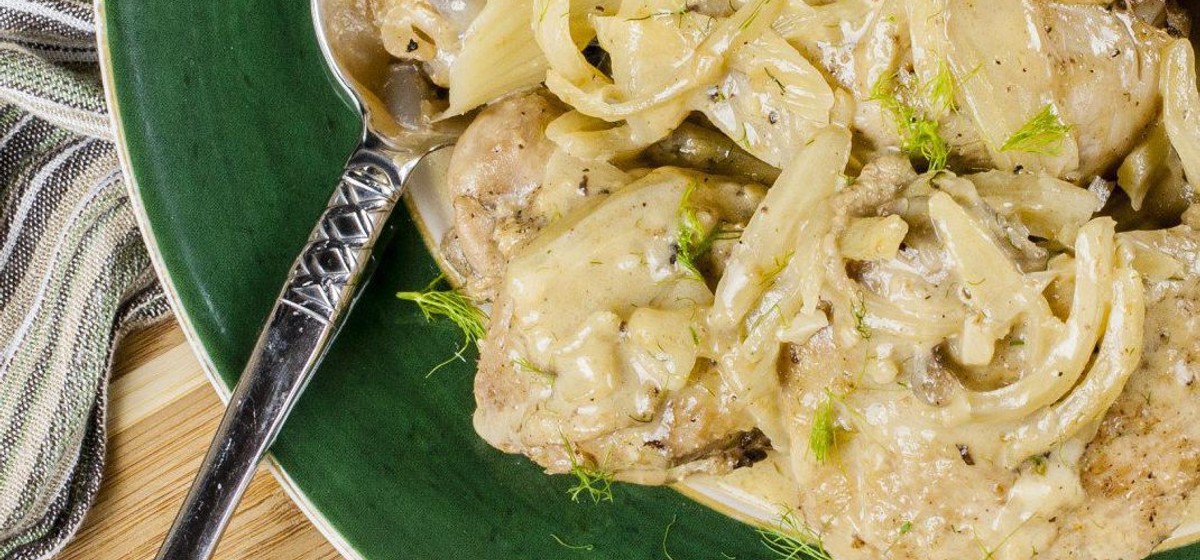 Braised Fennel Chicken Recipe | SideChef