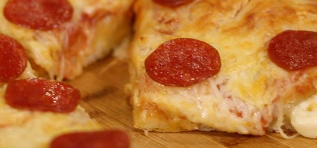 Stuffed Crust Deep Deep Dish Pizza Recipe | SideChef